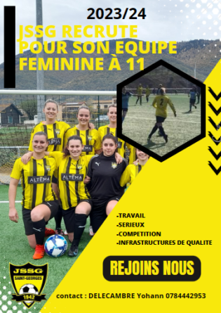 La JSSG recrute pour sa future équipe féminine à 11 - Metro-Sports